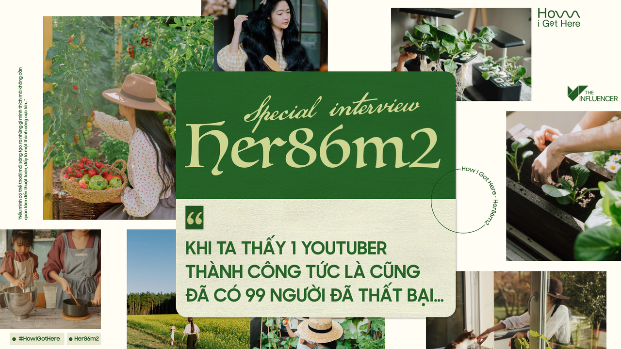 #HowIGotHere - Her86m2: “Khi ta thấy 1 YouTuber thành công tức là cũng ...