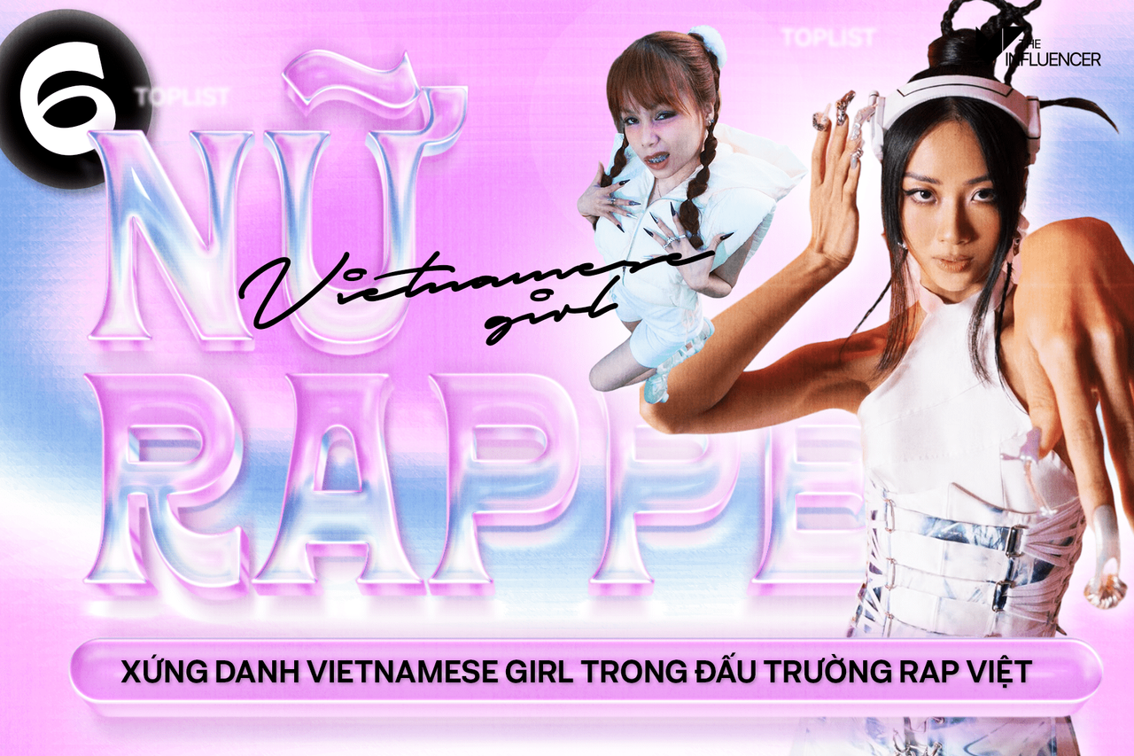 #Toplist: 6 nữ rapper xứng danh Vietnamese Girl trong đấu trường Rap Việt