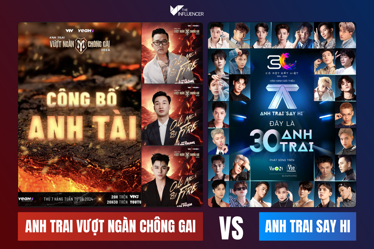 Màn so kè giữa Anh Trai Vượt Ngàn Chông Gai cùng Anh Trai "Say Hi ...